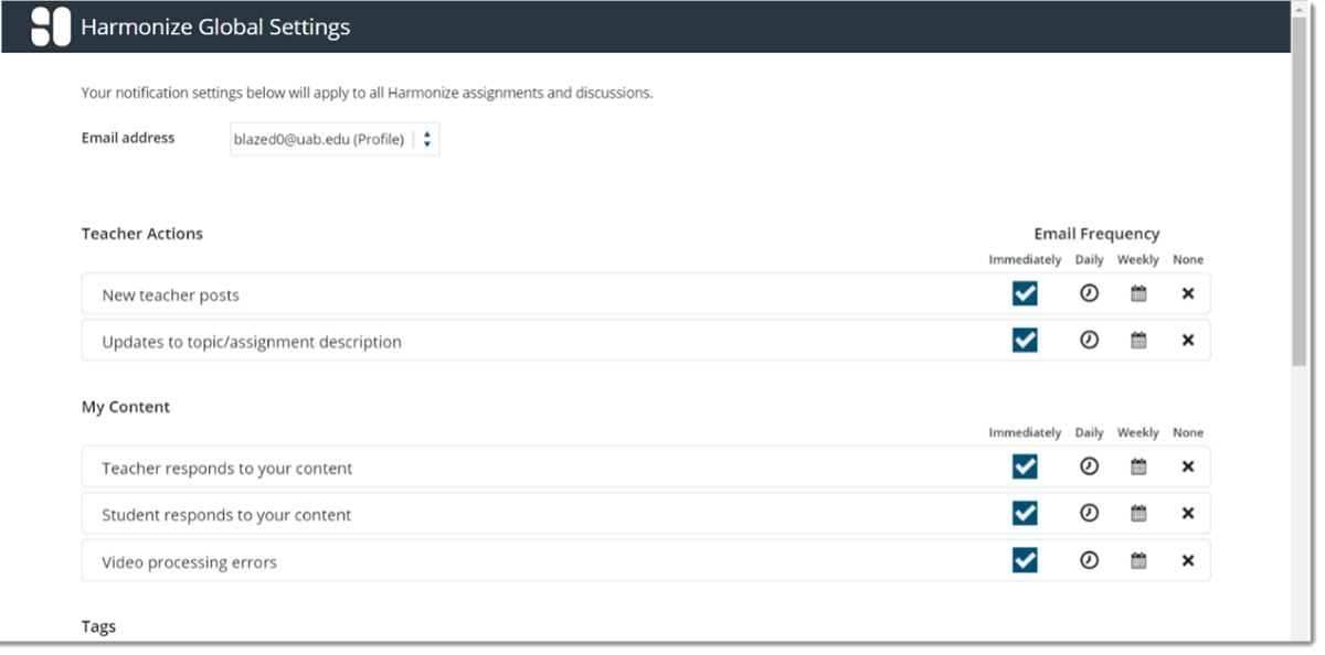 Harmonize - The Office of Learning Technologies