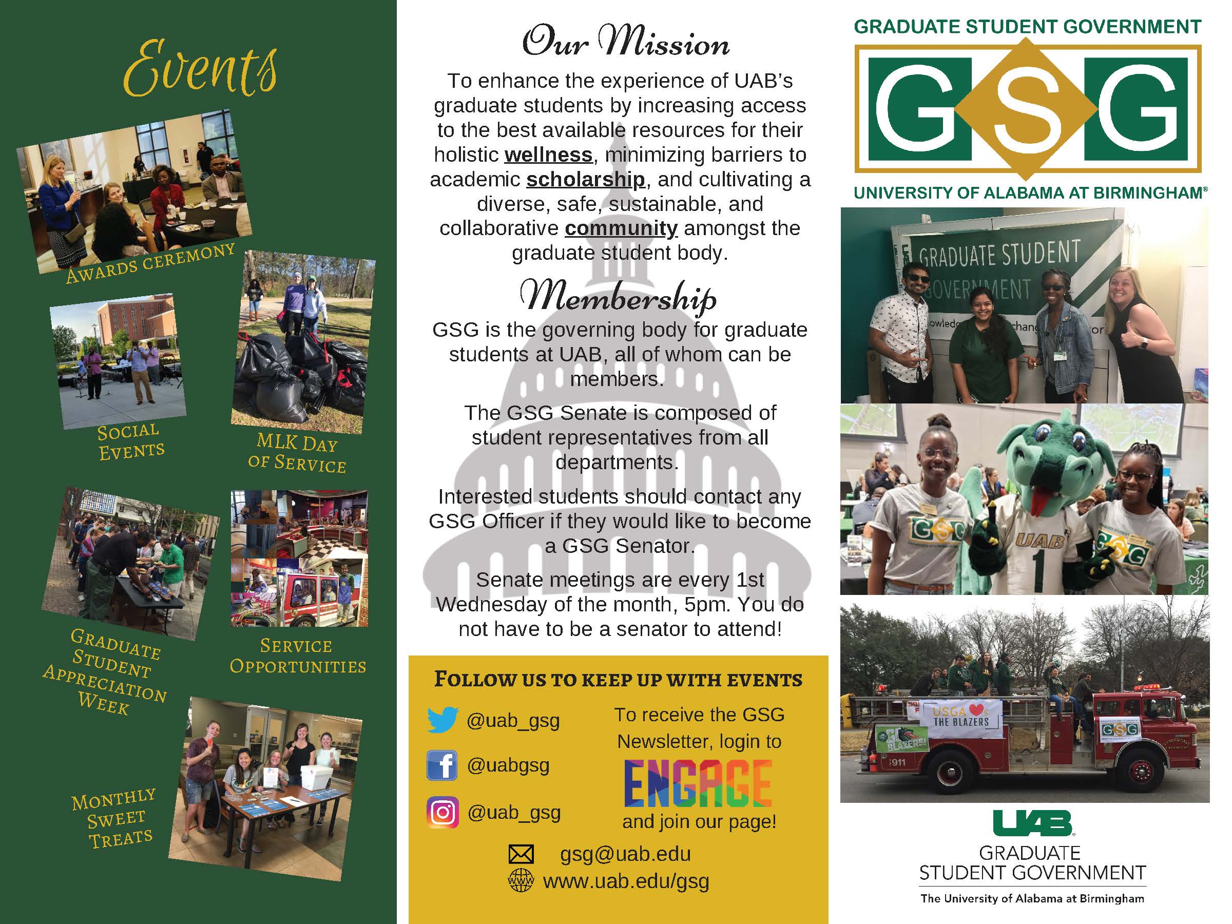 Graduate Student Government | UAB